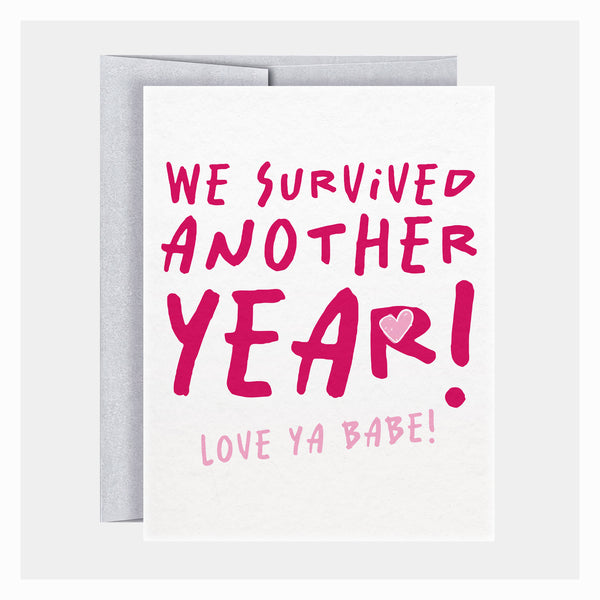 We Survived | Valentine's Day Greeting Cards | A. B. Newton and Company